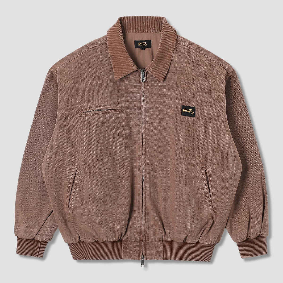 Stan Ray Roughneck Collared Bomber Washed Acorn – Brick + Mortar