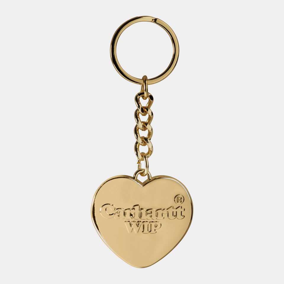 Carhartt WIP Heart Keychain Gold – Brick + Mortar